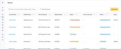 Nationwide Process Servers | Digital Legal Service Platform