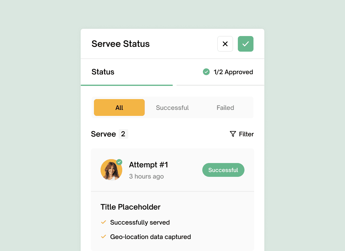 Nationwide Process Servers | Digital Legal Service Platform